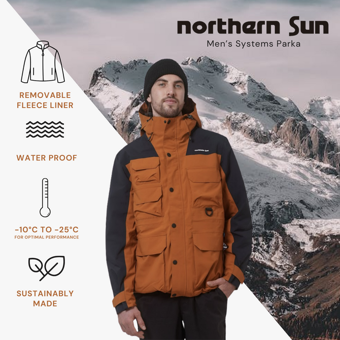 3-in-1 Waterproof Winter Parka – northern Sun